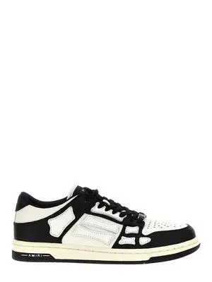 Amiri Skel Top Low Leather Sneakers - Multicolor