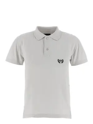 Balenciaga Laurel Classic Polo Shirt - Gray
