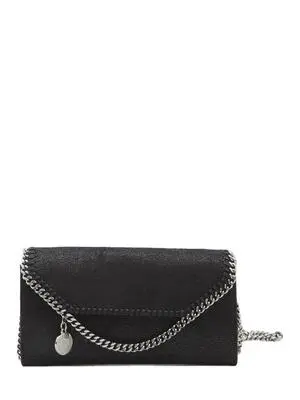 Stella McCartney Chain Strap Wallet - Black