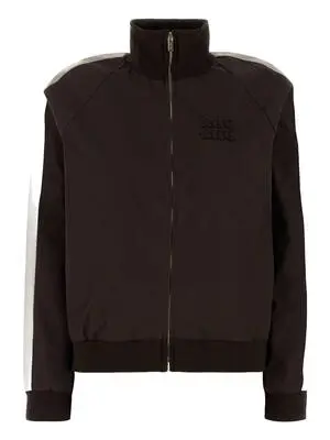 Miu Miu Zip-up Jacket - Brown