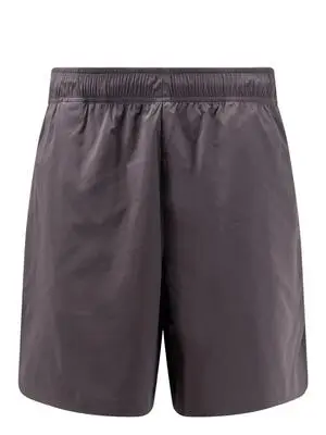 Stone Island Nylon Bermuda Shorts With Embroidered Logo - Multicolor