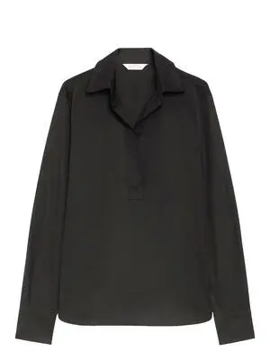 Max Mara Scire Cotton Shirt - Black