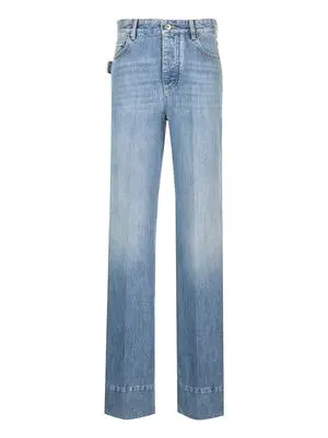 Bottega Veneta Palazzo Jeans - Blue