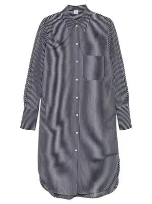 TOTEME Striped Cotton Shirtdress - Multicolor