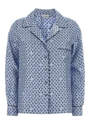 MAX MARA MAX MARA Printed Silk Disco Shirt