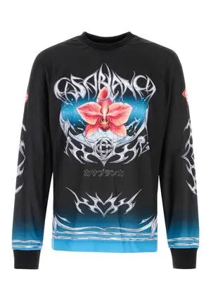 Casablanca Printed Polyester T-shirt - Multicolor
