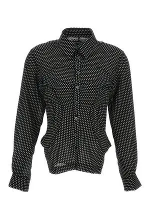 Junya Watanabe Polka Dot Shirt - Multicolor