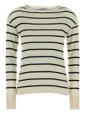 Max Mara Embroidered Cashmere Blend Tabella Sweater - Multicolor