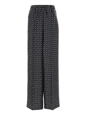 MAX MARA MAX MARA Printed Silk Vischio Pants