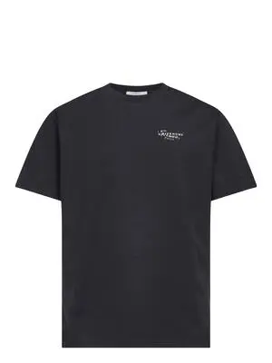 Givenchy Black Stamp Print T-shirt - Multicolor