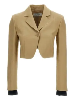 Max Mara MAX MARA Buono Cropped Blazer Multicolor