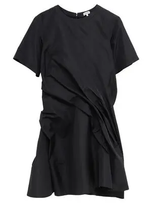 Loewe Silk Blend Twisted Mini Dress - Multicolor