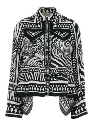 Blumarine Printed Viscose Shirt - Multicolor