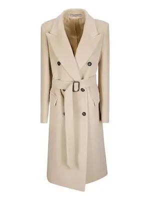 Tagliatore Wool Double-breasted Coat - Multicolor