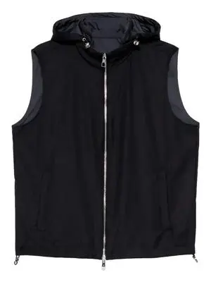 MONTECORE Reversible Hooded Gilet - Multicolor