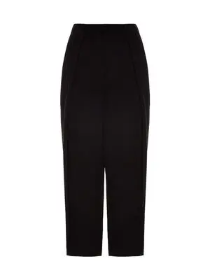 Balmain Viscose Pants - Black