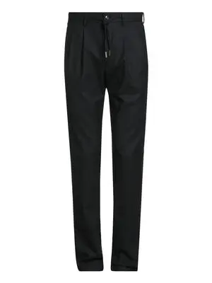 Herno Tailored Stretch Drawstring Waist Trousers - Black