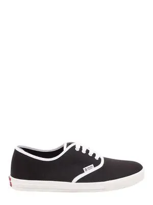 Prada PRADA Lace-Up Cotton Sneakers Multicolor