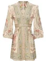 Zimmermann Luna Midi Dress - Multicolor
