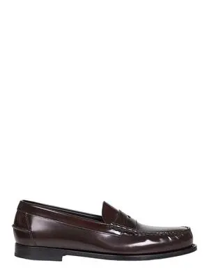 Church's Burnt Polished Fumè Leather Rowley Loafers - Multicolor