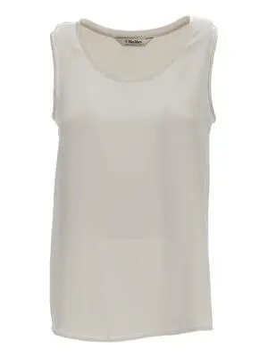 Max Mara Estri Satin Top - Multicolor