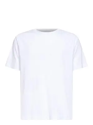 DRIES VAN NOTEN Dries Van Noten Men White Jersey Regular-Fit Crewneck T-Shirt