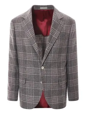 Brunello Cucinelli Brunello Cucinelli  Blazer Jacket Men Gray
