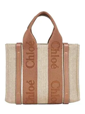 Chloé CHLOE Woody Small Tote Bag Multicolor