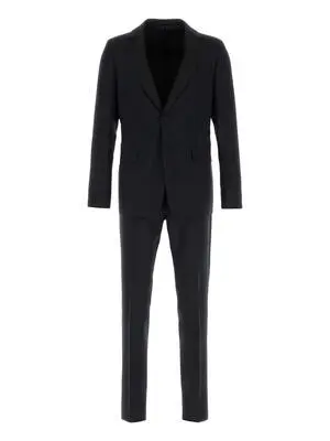 Prada Midnight Wool Blend Suit - Blue