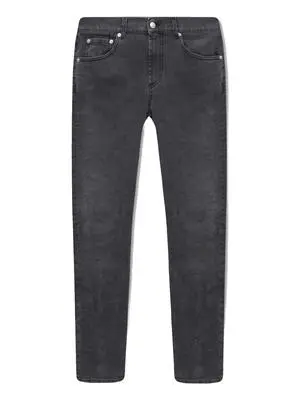 Alexander McQueen Cotton Denim Jeans - Black