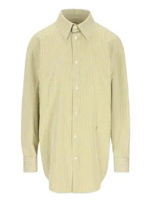 Saint Laurent SAINT LAURENT Striped Cotton Shirt Multicolor