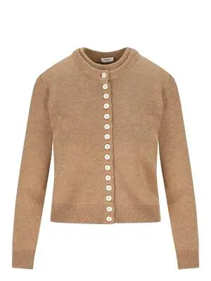 Celine Cashmere Cardigan - Multicolor