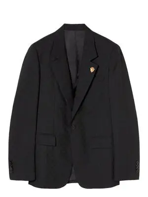 Gucci Tailored Blazer With Notch Lapel - Multicolor