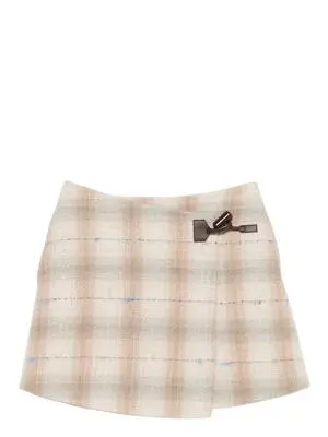 Loewe Wool And Cashmere Mini Skirt - Multicolor