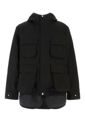 Sacai Cotton Blend Jacket - Black