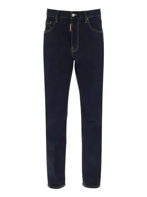 Dsquared2 Cotton Denim Jeans - Blue