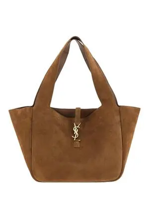 Saint Laurent Le 5 À 7 Bea Tote Bag - Brown