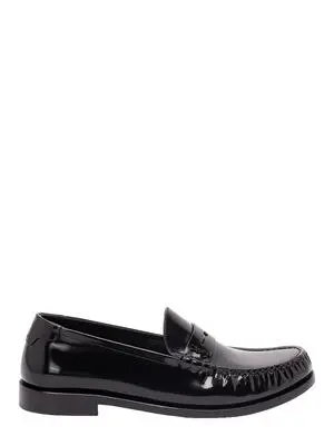 Saint Laurent SAINT LAURENT Calfskin Loafers Multicolor