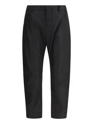 Prada Re-nylon Slim Fit Trousers - Black