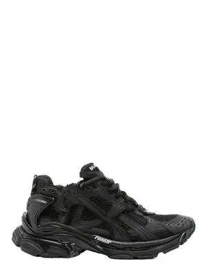 Balenciaga Low-top Trainers With Distressed Effect - Black