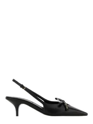 Miu Miu Leather Pumps - Black