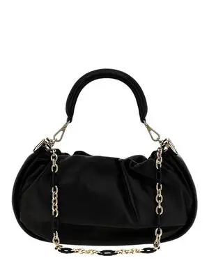 ROGER VIVIER Viv Choc Medium Leather Hobo Bag