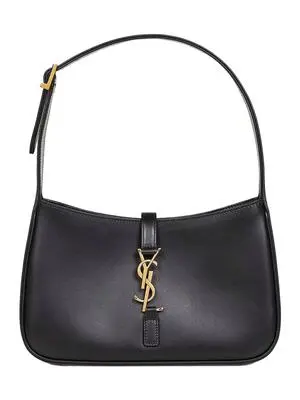 Saint Laurent SAINT LAURENT Black Smooth Leather Le 5 À 7 Hobo Bag Multicolor