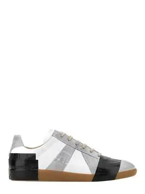MAISON MARGIELA Suede And Leather Replica Sneakers - Multicolor