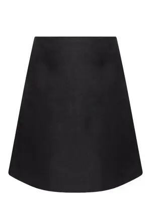 Alexander McQueen Silk Midi Skirt - Multicolor
