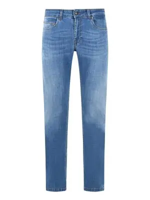 FAY Cotton Jeans - Blue