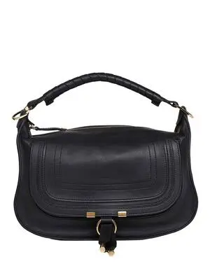 Chloé CHLOE Black Marcie Small Shoulder Bag Multicolor