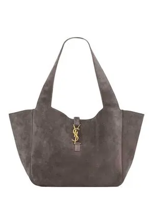 Saint Laurent Suede Le 5 À 7 Bea Tote Bag - Multicolor