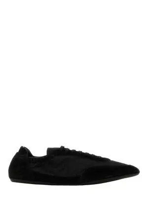 Prada PRADA Nylon And Suede Sneakers Black