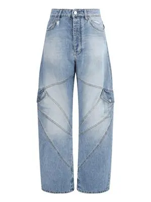 Amiri Barrel Jeans - Blue